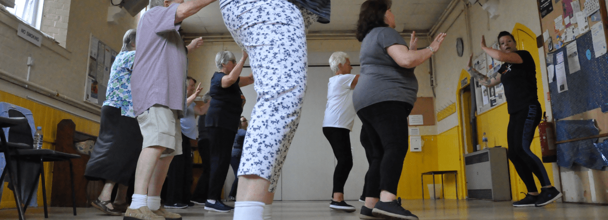 Line dancing at Minster - Everyday Active Kent
