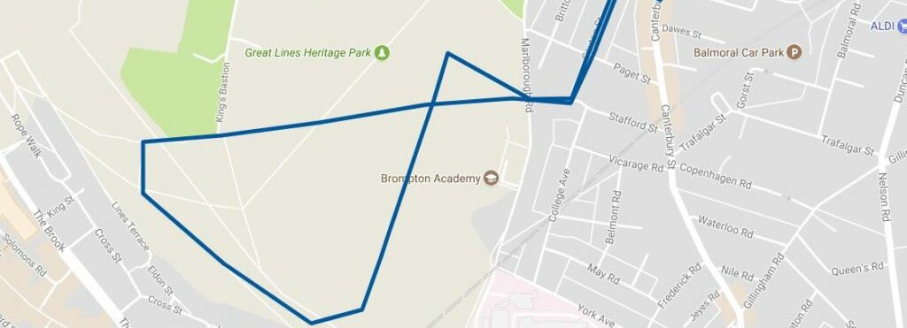 Active 10 Walking Routes - Gillingham - Everyday Active Kent