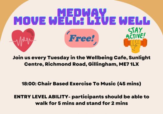 Move Well: Live Well Medway Classes - Everyday Active Kent