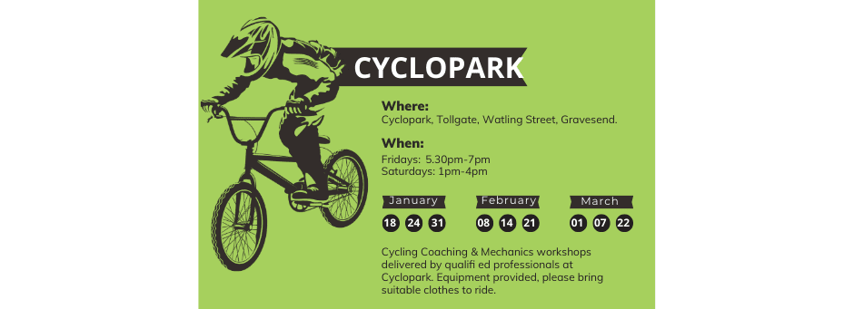 Cycling and Mechanics Workshop - Cyclopark - Everyday Active Kent